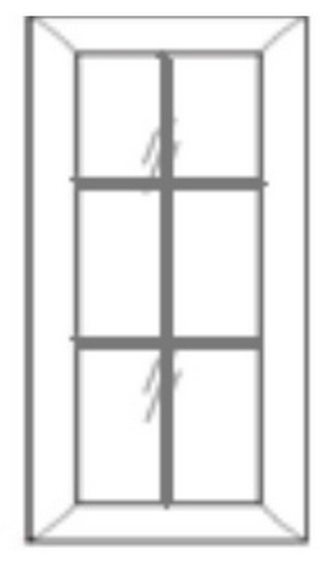 Forevermark Ice White Shaker Kitchen Cabinet - WDC2430-AW