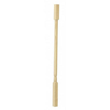W.M. Coffman - Traditional Square Top Balusters - Red Oak - 801231