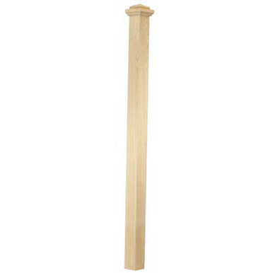 W.M. Coffman - Box Newel-Landing - White Oak - 803620