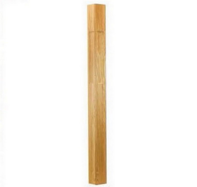 W.M. Coffman - IBN Flat Panel Post - Red Oak - 803766