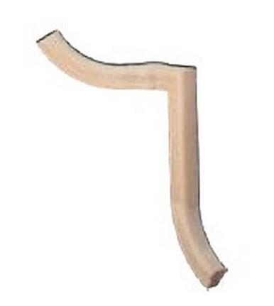 W.M. Coffman - Classic Gooseneck - LH 2 Riser with Cap - Poplar - 805311