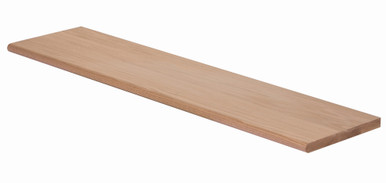 Bullnose 54" Plain Stair Tread Poplar 8070-P-54-POP