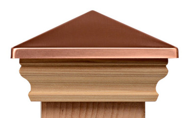 Nantucket Post Cap - Cambridge Copper Top - Slip Over Post Cap - CC312