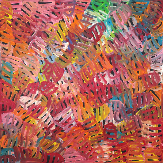 Australian Aboriginal artist Emily Pwerle
