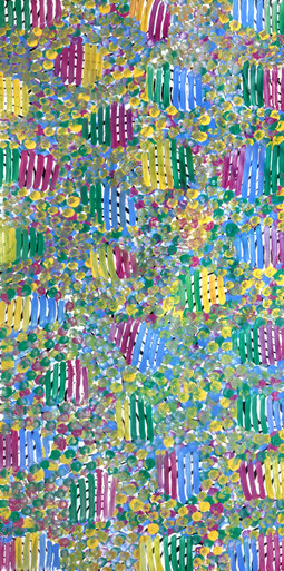 Aboriginal Artwork Painting MB057967 by Geyla Pwerle