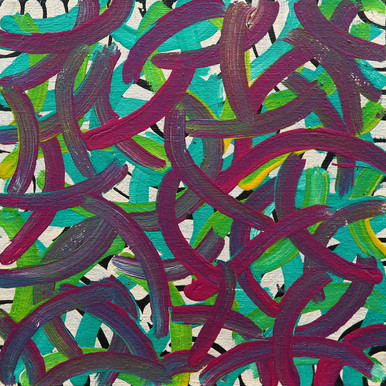 Aboriginal Artwork Painting MB059746 by Geyla Pwerle