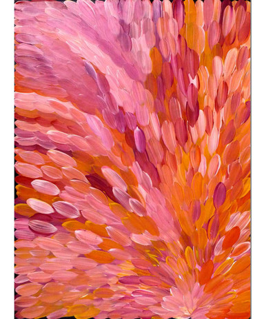 Aboriginal Artwork Painting MB050691 by Gloria Tamerre Petyarre