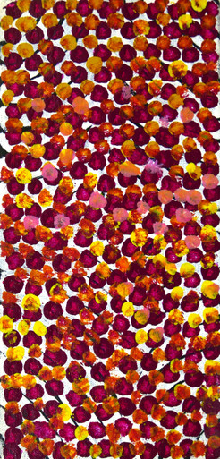 Aboriginal Artwork Painting MB054815 by Geyla Pwerle