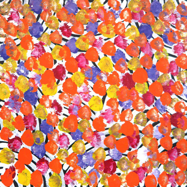 Aboriginal Artwork Painting MB056008 by Geyla Pwerle