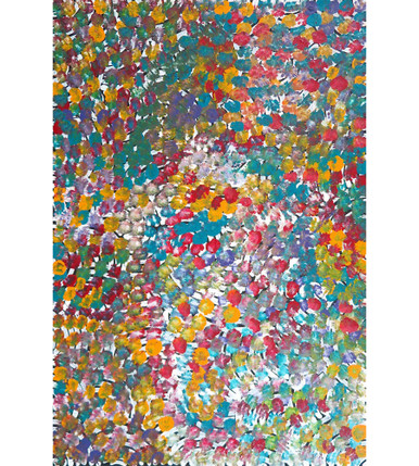 Aboriginal Artwork Painting MB056175 by Geyla Pwerle