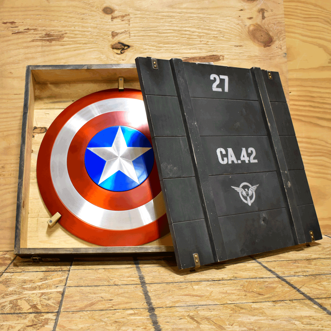 Captain America Shield Crate