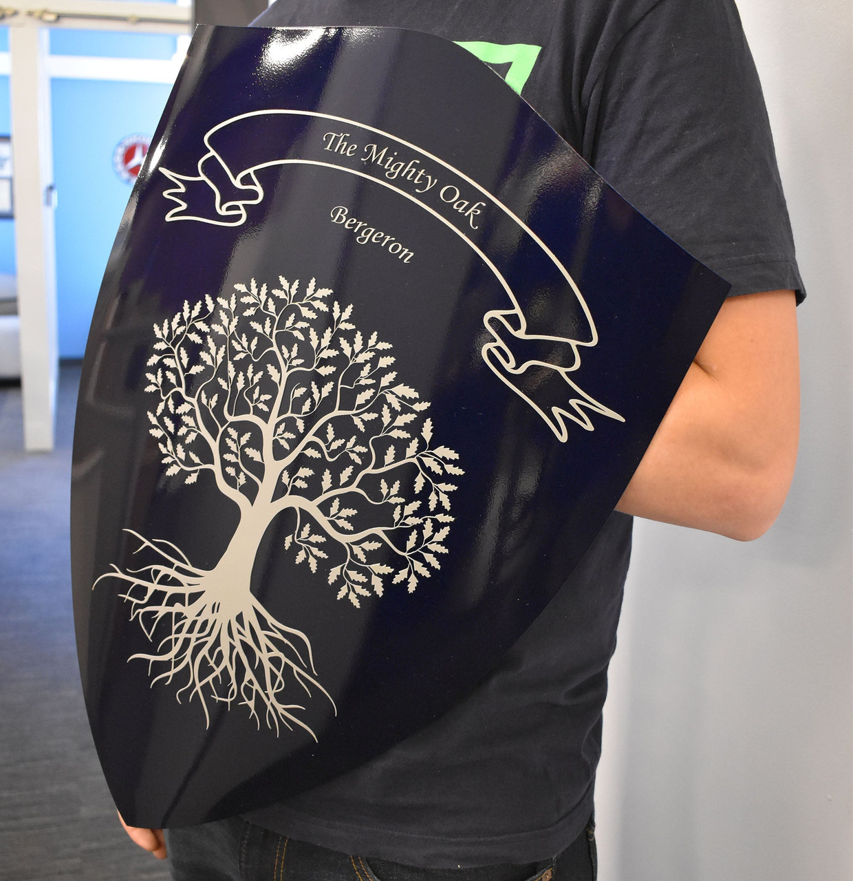 Design Your Own Shield - Custom Metal Shields