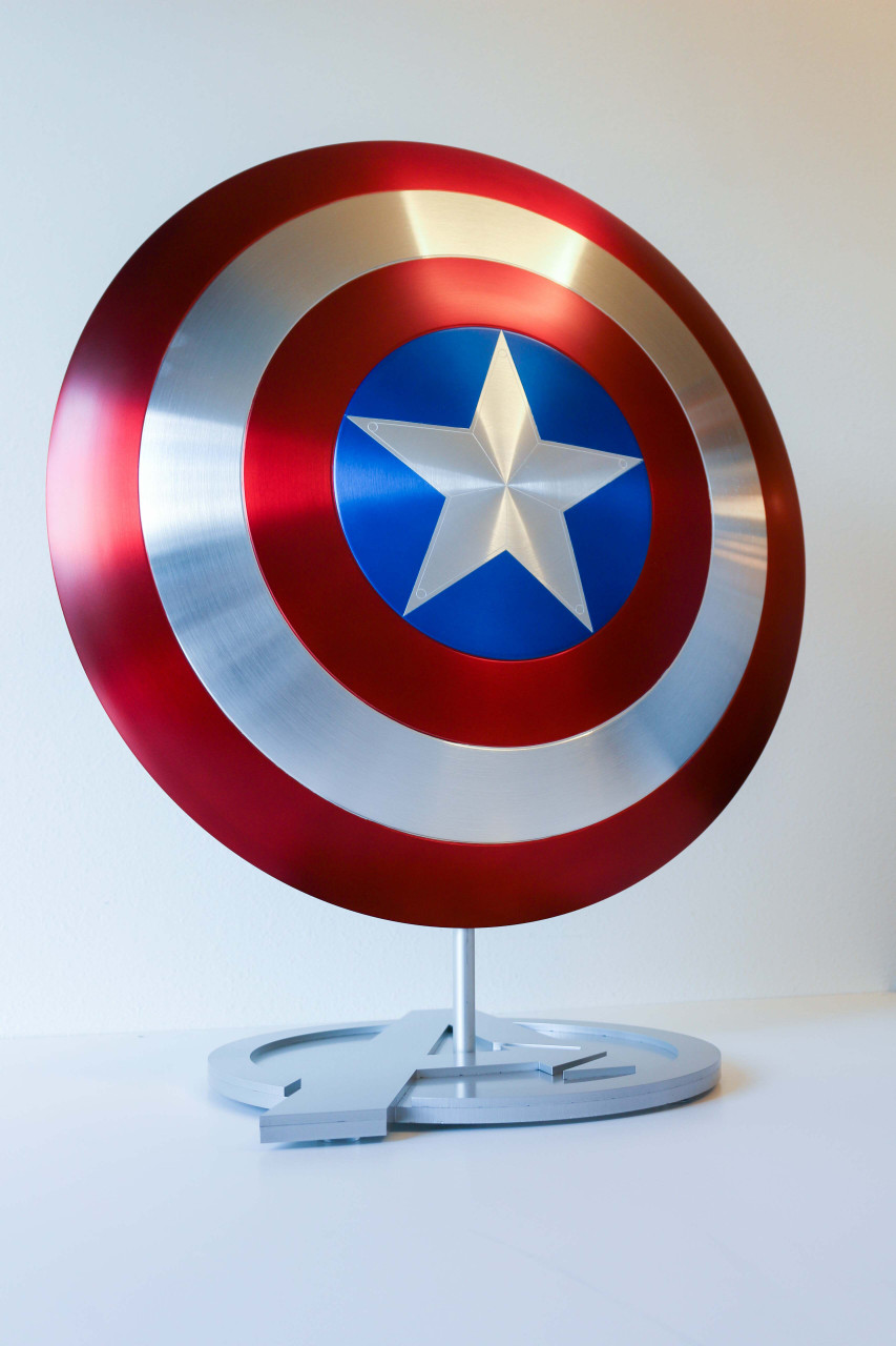 Captain America Shield Display Stand