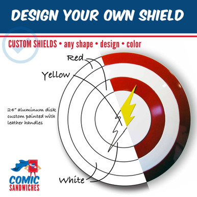 Design Your Own Shield - Custom Metal Shields