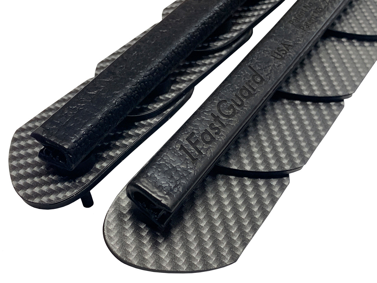 8" Style B with Gray CF Skins - 1FastGuard stone guards