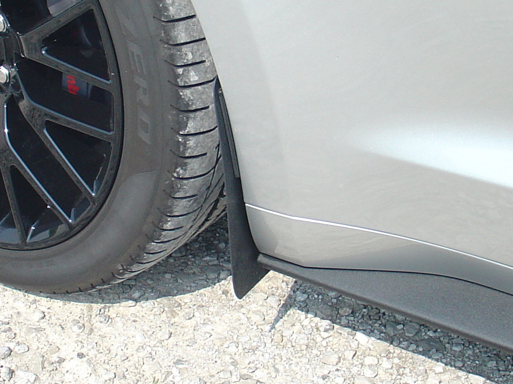 2015-2023 Mustang Splash Guards, Full Set