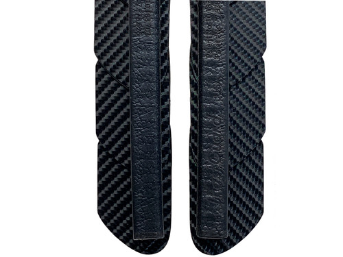 8" Style B with Black CF Skins - 1FastGuard stone guards