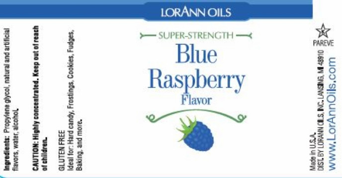 Blue Raspberry Flavour - 16 oz - LorAnn