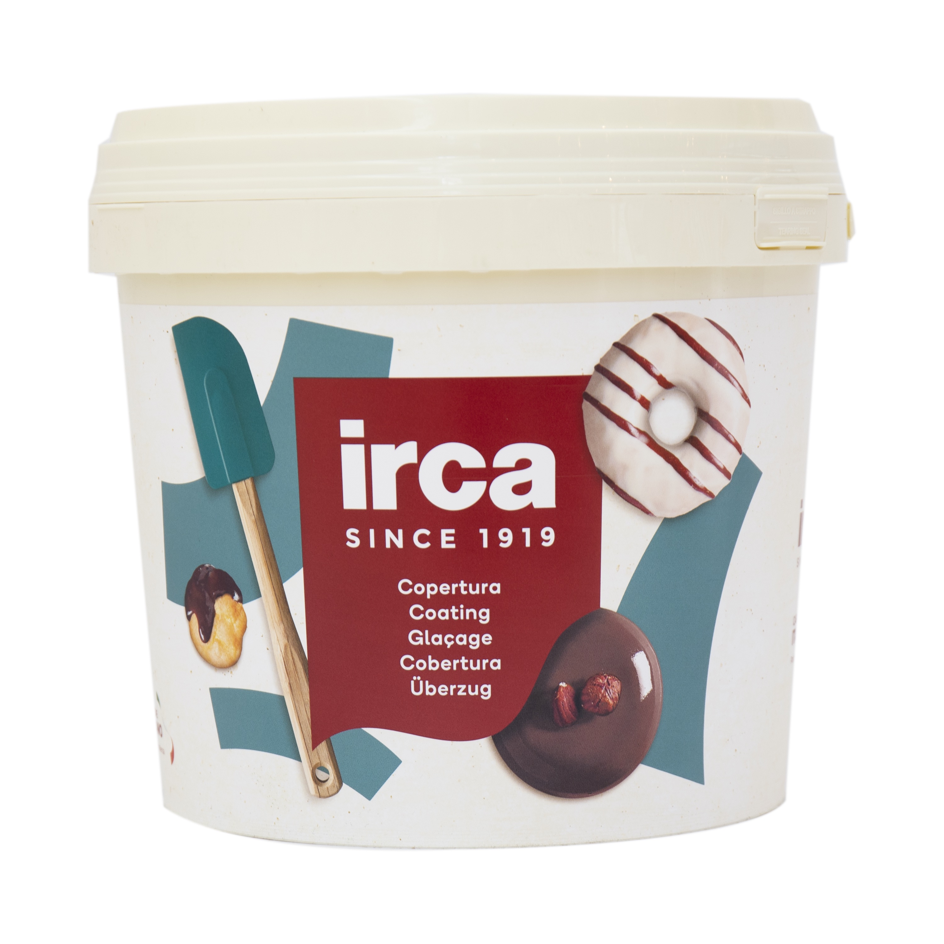 White Chocolate Mirror Glaze - 6 kg - IRCA