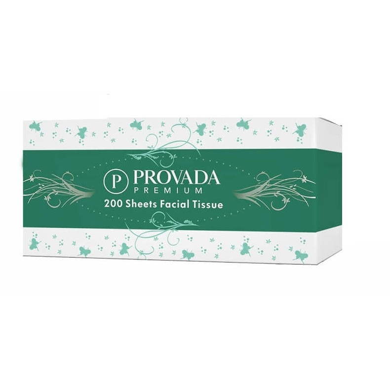 Provada Premium Facial Tissues 2 Ply 200 Sheets - PrimeWork