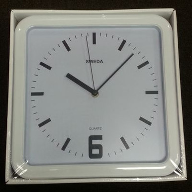 ** DISCONTINUED ** WALL CLOCK SWEDA QUARTZ 30CM **DISCONTINUED ...