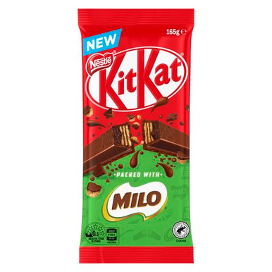 NESTLE KIT KAT CHOCOLATE MILO BLOCK 165GM - PrimeWork