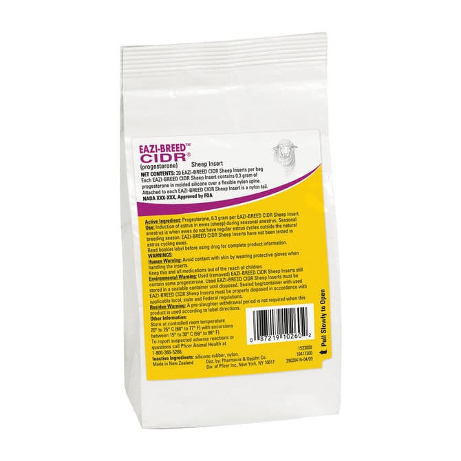 CIDRs for Sheep - (20/Pk) - 325112