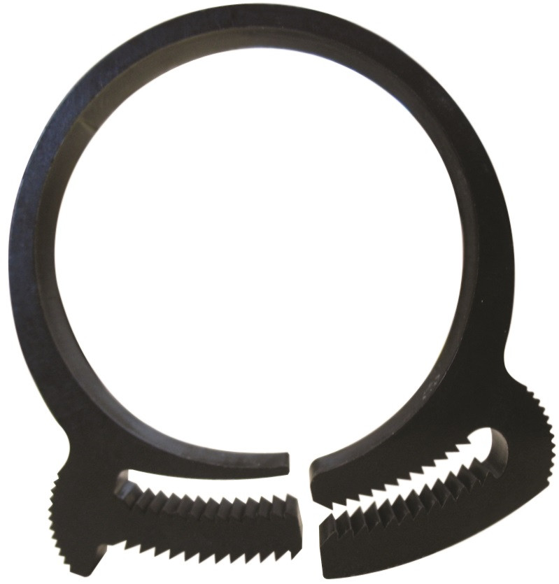 Locking Clamp for A.V. Outlet to Bottle/Bag - 35mm
