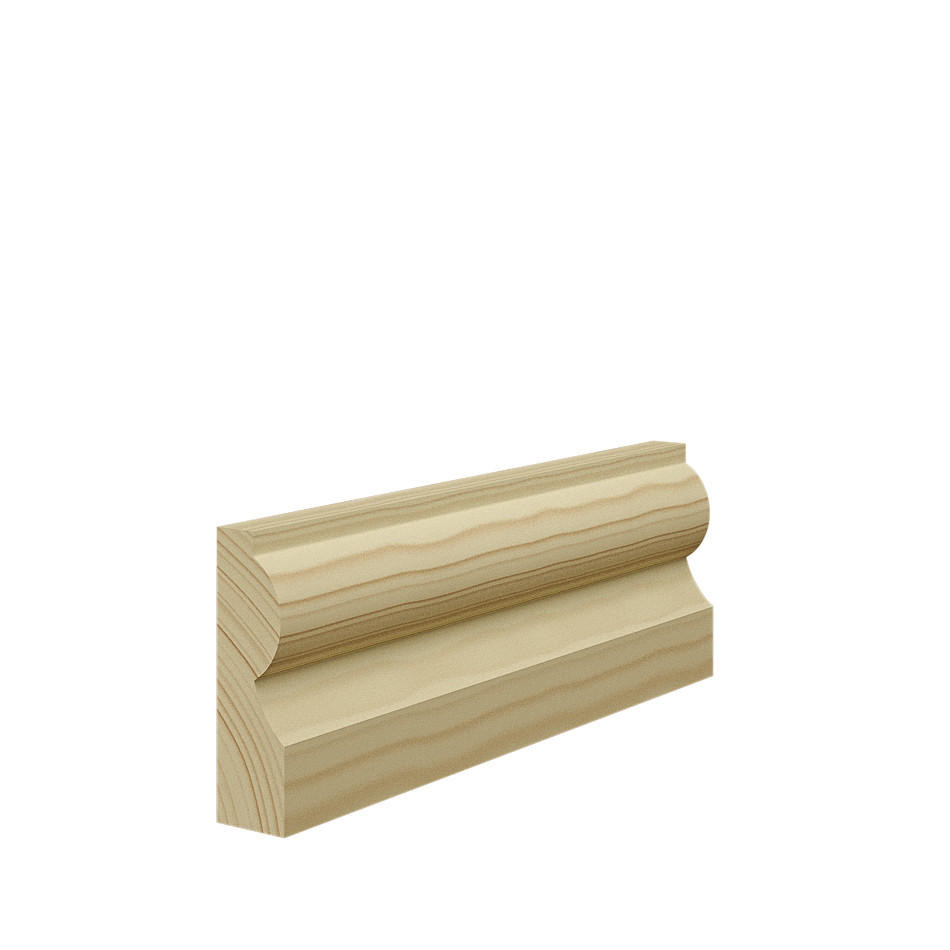 Torus Type 1 MDF Architrave | Skirting World