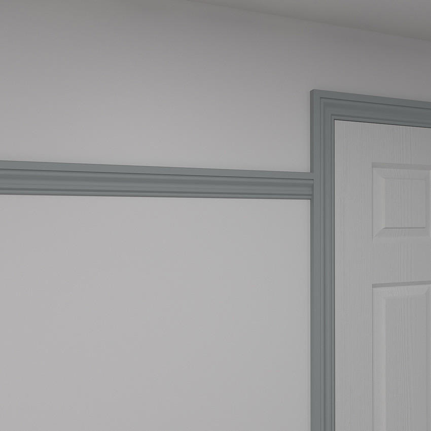 Ogee 2 MDF Picture Rail | Free Standard Delivery | Skirting World