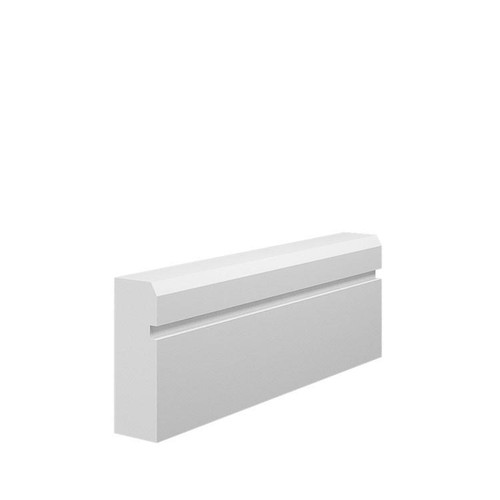 Grooved 1 Chamfered MDF Architrave | Skirting World