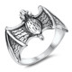 Sterling Silver Bat Ring