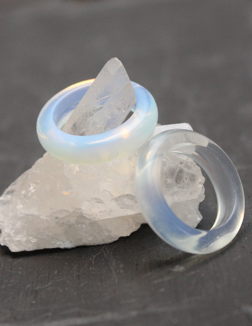 Opalite Band Ring - Goodgoth.com