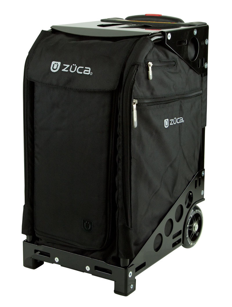 Zuca Professional Wheelie Case for Stenograph in Black with Silver ...