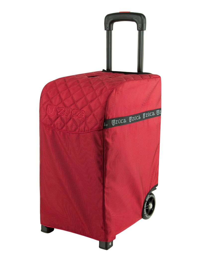 Zuca Professional Wheelie Case for Stenograph in Ruby Red - Black Frame ...