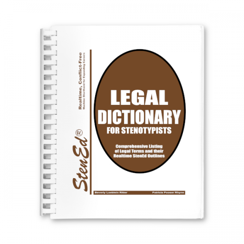 Stenoworks | StenEd stenographic theory book