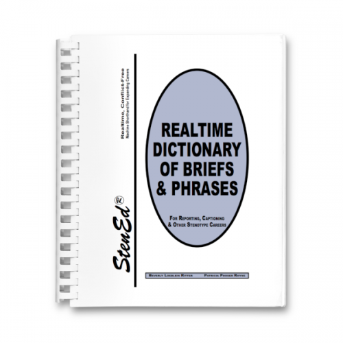 StenEd Realtime Theory 10th Edition Book NEW Free Shipping - StenoWorks ...