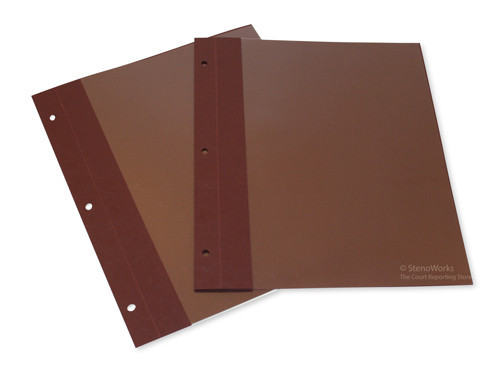 Legal Supplies - Transcript Covers - StenoWorks The Court Reporting Store