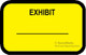 GOVERNMENT EXHIBIT Labels Stickers Yellow Free Shipping - StenoWorks ...