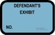 DEFENDANT'S EXHIBIT Labels Stickers White Free Shipping - StenoWorks ...