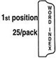 EXHIBITS Index Tab, 1/5th Size, Position 2, Punched 3 std (25 per pack ...