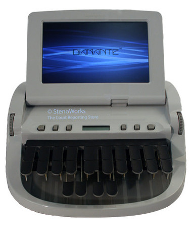 Stenograph™ Diamante Pro Writer Refurbished in Platinum Gray ...