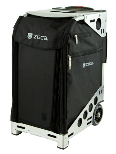 Zuca Professional Wheelie Case for Stenograph in Black with Silver ...