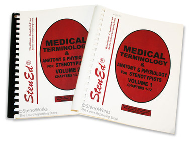 Medical Terminology/Anatomy & Physiology for Stenotypists, Volumes 1 ...