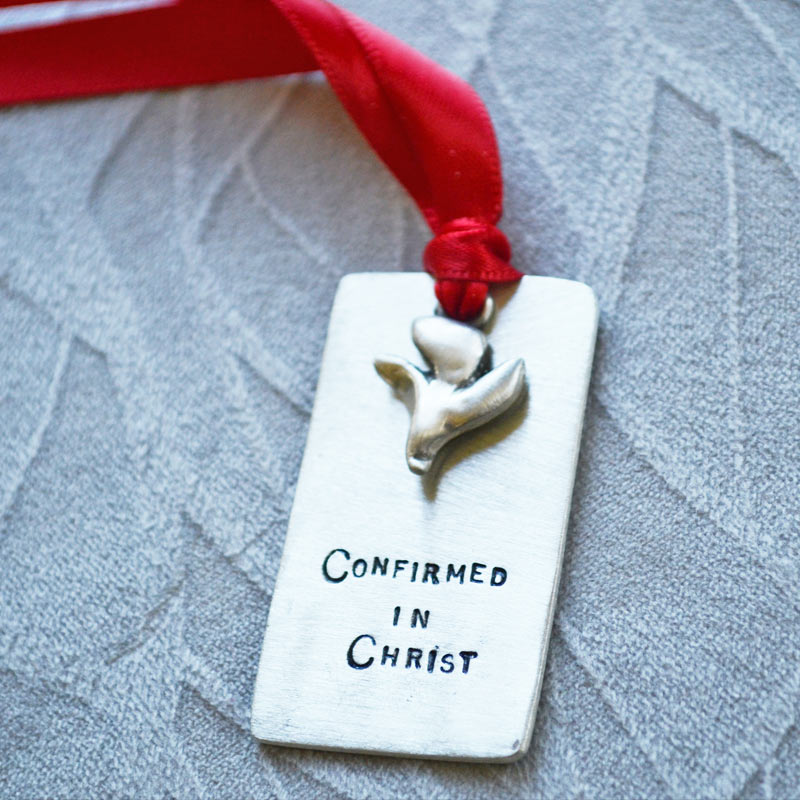 Confirmation Pewter Bookmark | Christian Gifts Place