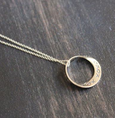 Hugs and Kisses... Mobius Necklace | Christian Gifts Place