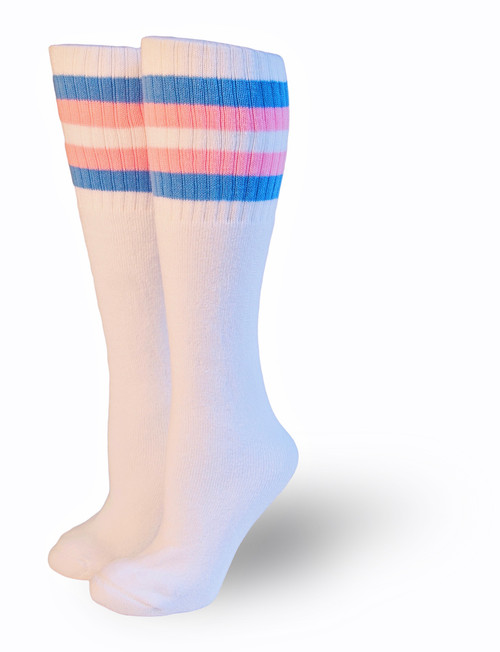 Rainbow Knee High Tube Socks | Pride Socks