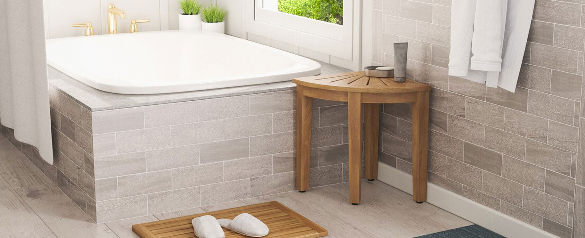 Hidden Items - Signature Shower Benches - Page 1 - Aqua Teak