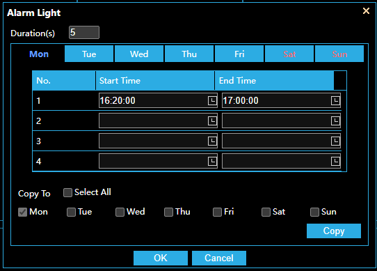 How to configure HD458 Light and Audio alarm alerts - AvertX