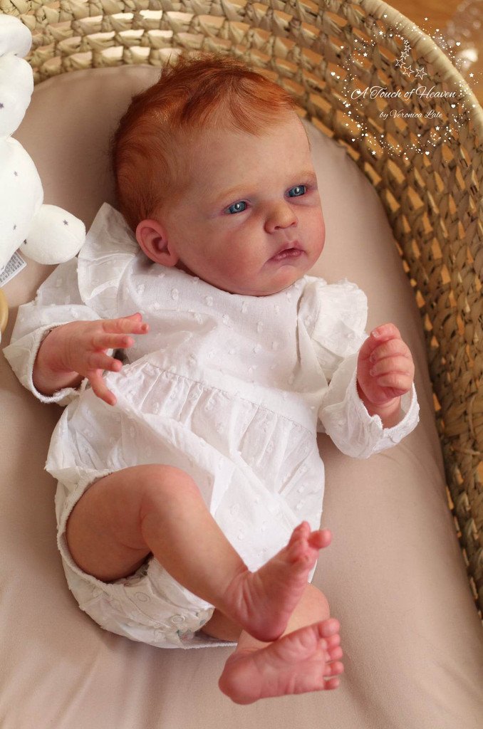 Roxette Reborn Vinyl Doll Kit By Severine Piret